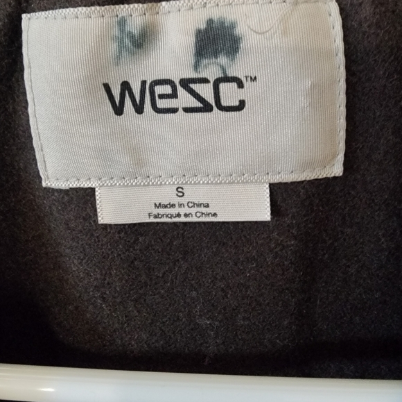 Wesc | Jackets & Coats | Wesc Olive Drab Pea Coat | Poshmark